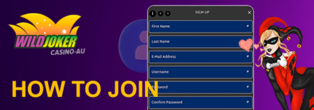 Wild Joker Casino: Login in Australia